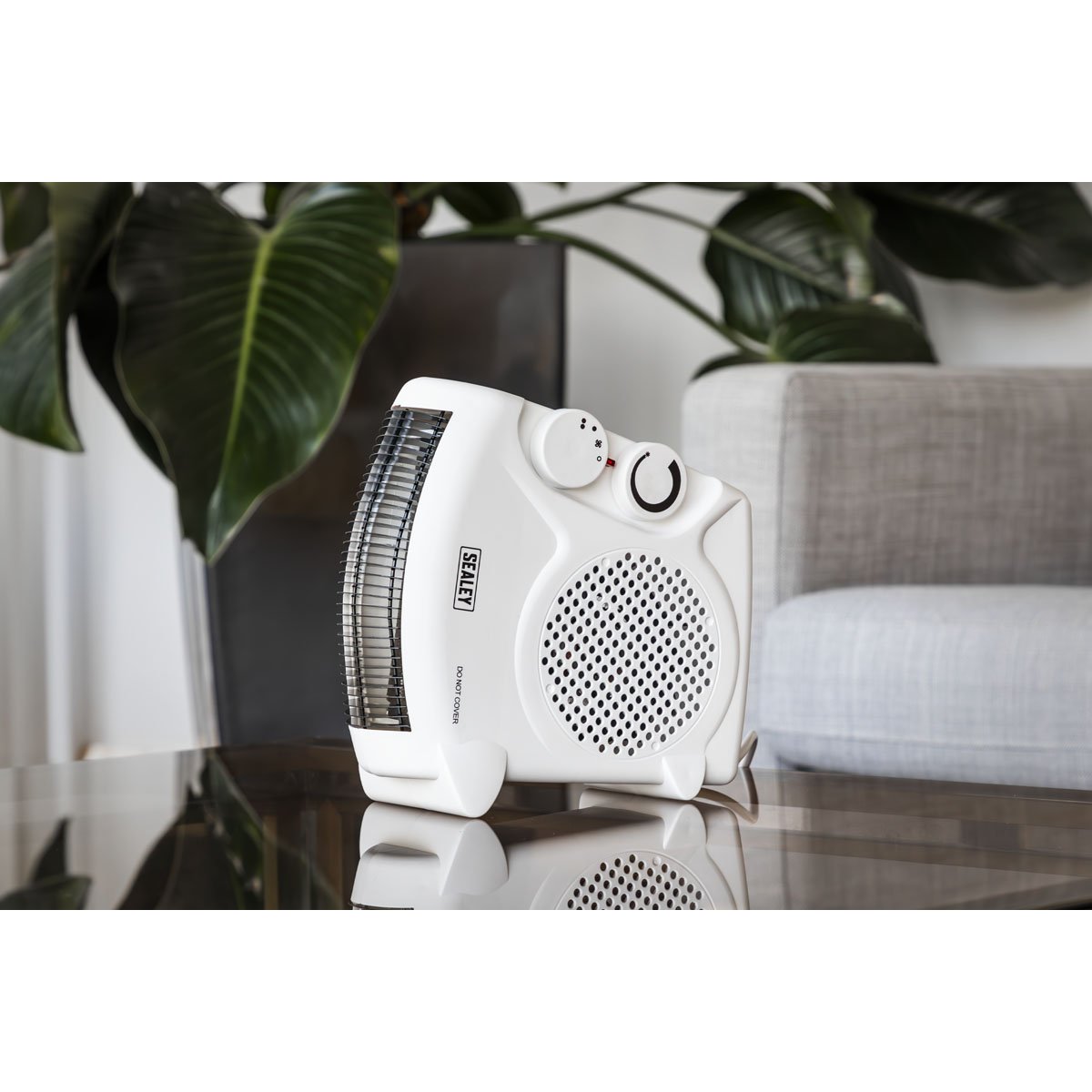 Sealey Fan Heater with 2 Heat Settings & Thermostat 2000W/230V ... Sealey Fan Heater with 2 Heat Settings & Thermostat 2000W/230V ...