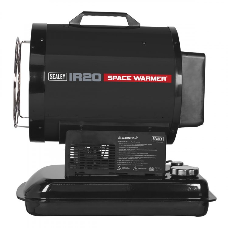 Sealey Infrared Space Warmer Paraffin Kerosene Diesel Heater 70 000Btu hr OnDemand Truck Parts